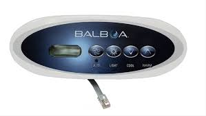 Balboa VL200 4 Button Mini Oval Topside Panel - LCD – Velocity Spas